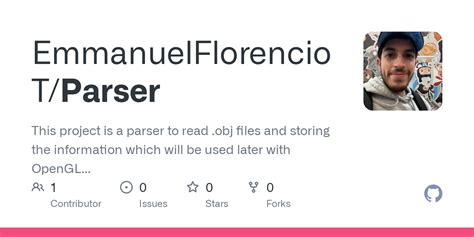 GitHub EmmanuelFlorencioT Parser This Project Is A Parser To Read Obj Files And Storing The