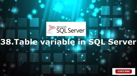 What Is A Table Variable In Sql At Regina Tate Blog