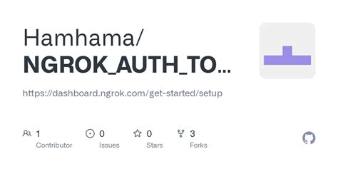 GitHub Hamhama NGROK AUTH TOKEN Https Dashboard Ngrok Get Started Setup