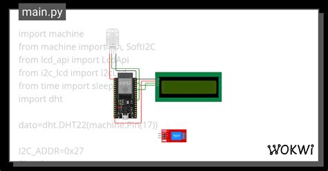 Sensor Lcd Humedad Wokwi Esp32 Stm32 Arduino Simulator