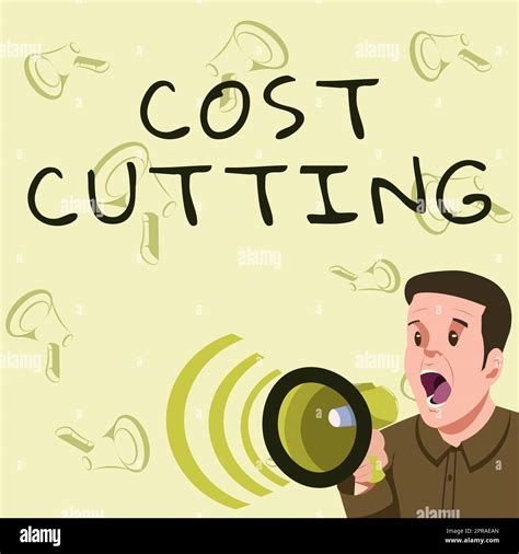 Handwriting Text Cost Cutting Word For Measures Implemented To Reduced Expenses And Improved