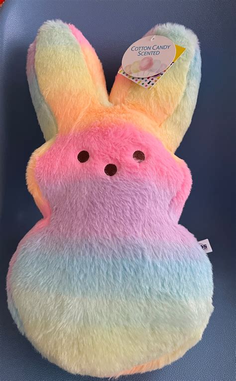 Peeps Candy 17 Nwt Jumbo Peeps Plush Easter Bunny Tie Dye Cotton Candy