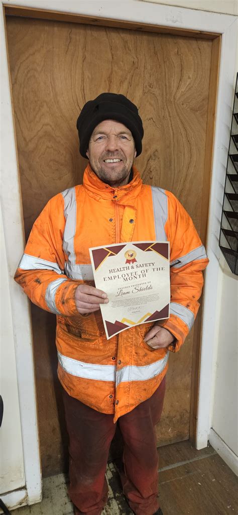 Recognising Excellence Had Fabs Health And Safety Employee Of The