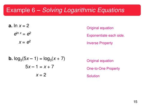 Exponential and Logarithmic Functions - ppt download