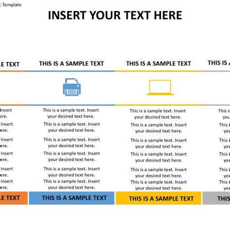 Gadgets Comparison Table For PowerPoint Template Slidevilla