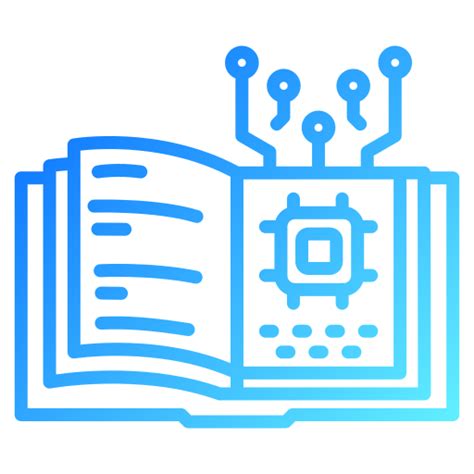 Machine Learning Generic Gradient Icon