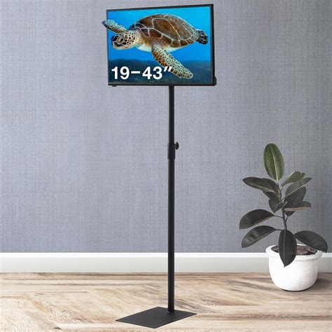 Japard Extra Tall Tv Computer Monitor Floor Stand For 19 43
