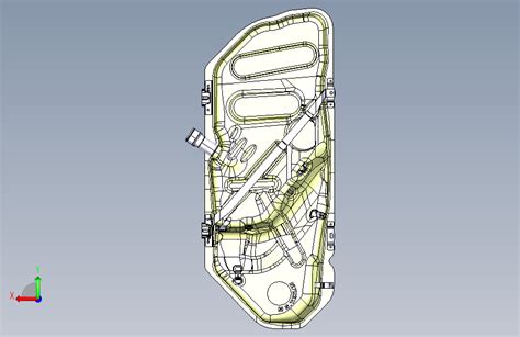 汽车电池包外壳 Step 模型图纸下载 懒石网