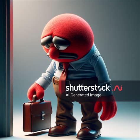 Elmolike Character Middle Aged Bald Big Ai Generated Image 2391696591