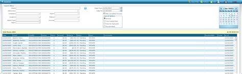 Invoices Screen Sandata Technologies