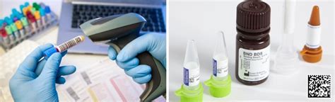 Successful Scanning Of Data Matrix Barcode Laboratory Barcode Labels