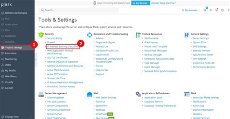 cara aktifkan fail2ban pada plesk untuk blokir ip di vps