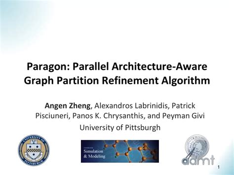 [ppt] Graph Partition Refinement Algorithm Angen Zheng Alexandros Powerpoint Presentation