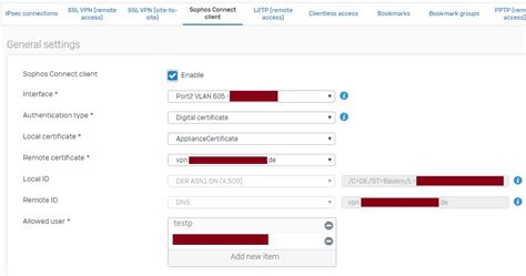 Sophos Connect Client Authentication Failes With Certificate Discussions Sophos Firewall