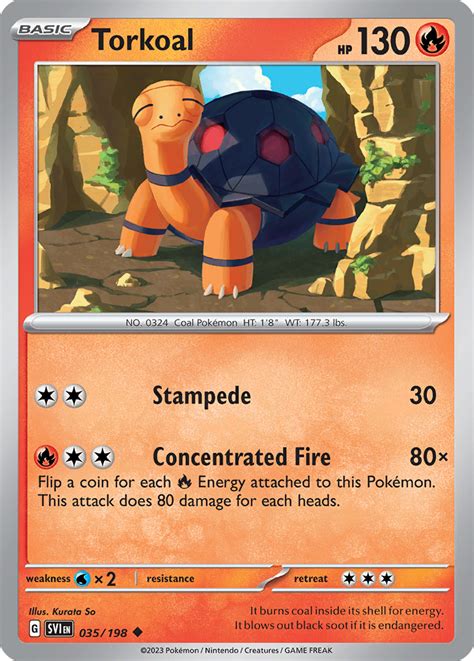 Torkoal Pokémon Detail