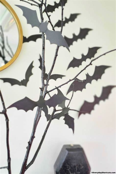 DIY Halloween Tree Branches Everyday Shortcuts