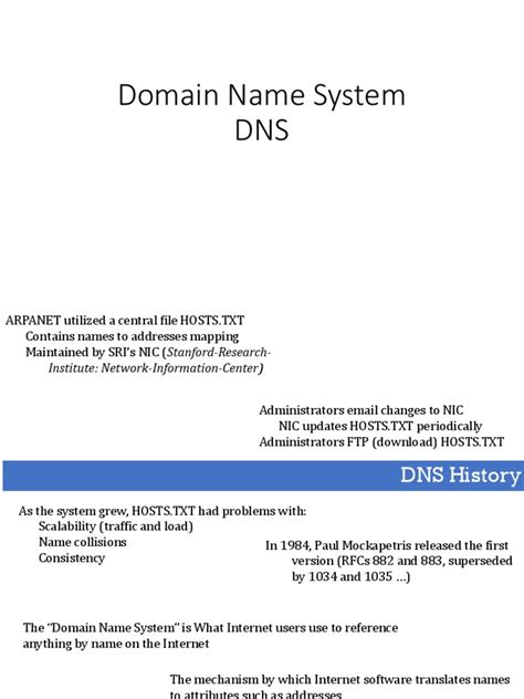 Domain Name System Pdf Domain Name Application Layer Protocols