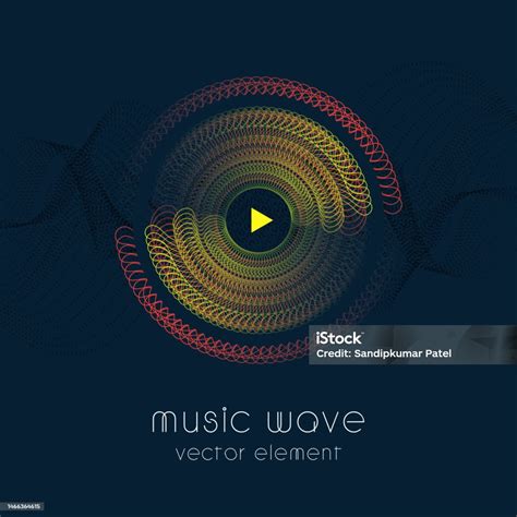 가벼운 입자가있는 방사형 음파 곡선 추상적인에 대한 스톡 벡터 아트 및 기타 이미지 추상적인 레코드 아날로그 오디오 파문이 인다는 Istock