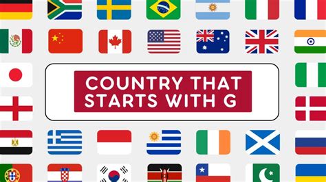 Alphabetical List Of Countries In The World From A To Z