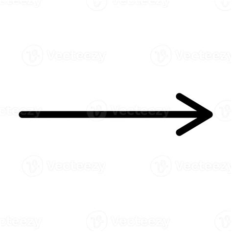 Thin Arrow Stroke Icon 20949975 Png