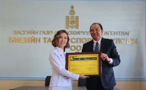 О Саранхүү Монголын соёл урлаг болон ондоошлыг бүжгийнхээ дэглэлтээр дэлхий нийтэд харуулахыг