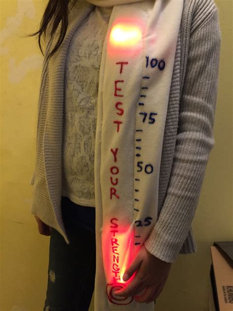 Neopixel Giant Love Meter High Striker Scarf 3 Steps With Pictures Instructables