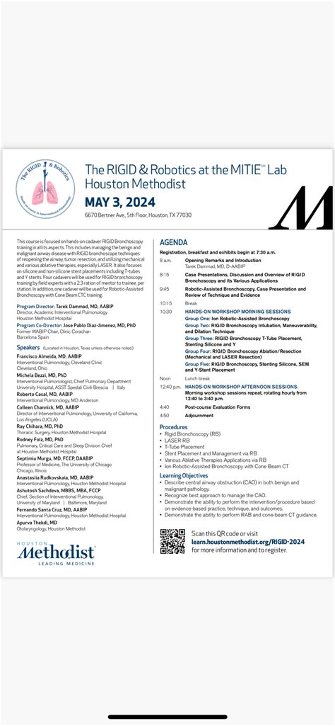 The Rigid And Robotics At The Mitie Lab Houston Methodist Usa Wabip