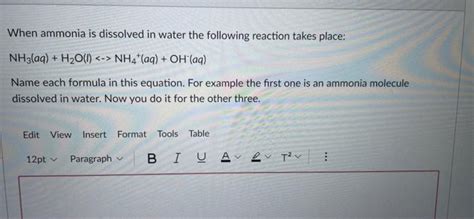 Solved Which Are All Of The Formulas Being Asked For In This