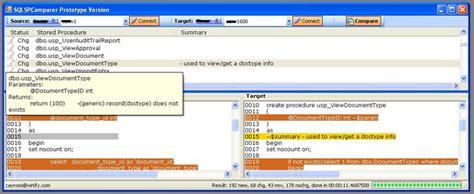 SQL Server Stored Procedures Comparer CodeProject