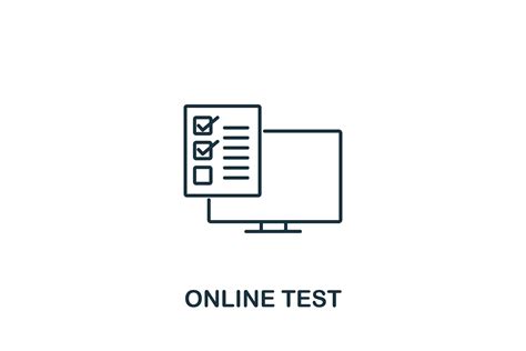 Online Test Graphic By Aimagenarium · Creative Fabrica
