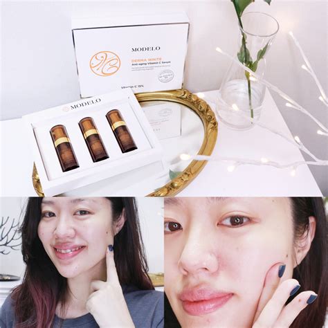 겨울되면 찾게되는 모델로 비타민c세럼 몇통째인지 모름 네이버 블로그