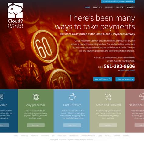 Cloud9 Payment Gateway WordPress Theme Design Contest