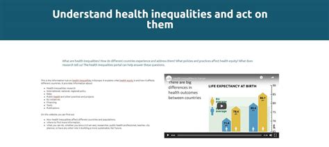 Practices To Reduce Health Inequalities Health Inequalities Portal