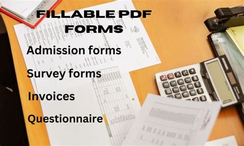Design Fillable Pdf Forms Or Convert Forms To Fillable Pdf By