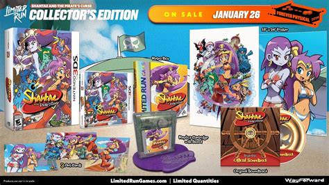 Shantae And The Pirates Curse 3ds Releasing Through Limited Run Games