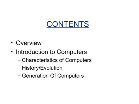 Basics Of Computer Applications PPT