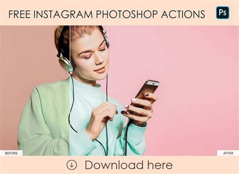 download free instagram photoshop actions instagram photoshop