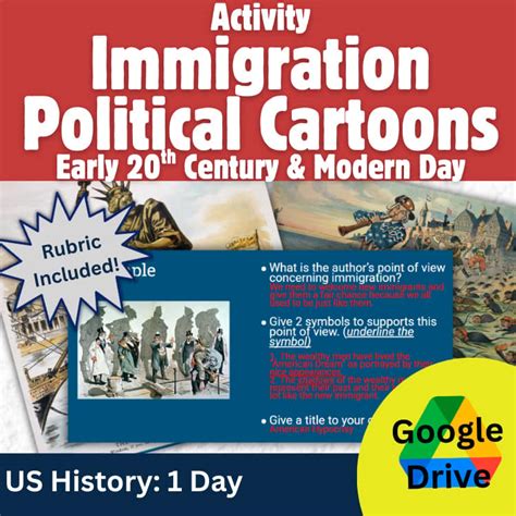 Early 20th Century Immigration Political Cartoons Analysis And Modern
