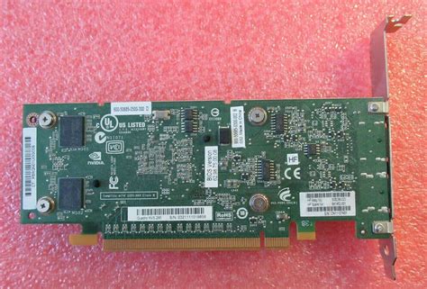 HP NVidia Quadro NVS 295 PCI-e 2 0 256MB Graphics Card 641462-001