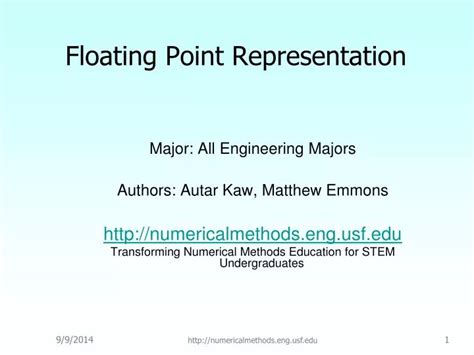 PPT Floating Point Representation PowerPoint Presentation Free Download ID 4163805