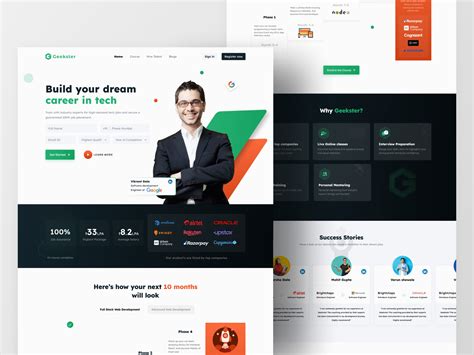 Landing Page By Sahil Verma On Dribbble