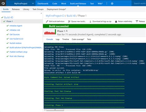 devops with microsoft vsts ci cd to an azure web app
