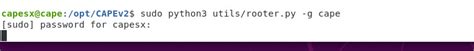 incorrect permissions need help with fixing rooter connexion · issue 1694 · kevoreilly capev2