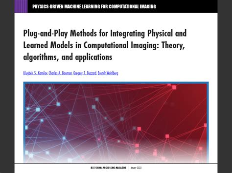 ieee signal processing january 2023plug and play methods for
