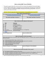 Evaluating Source Reliability On Women In WWII Course Hero