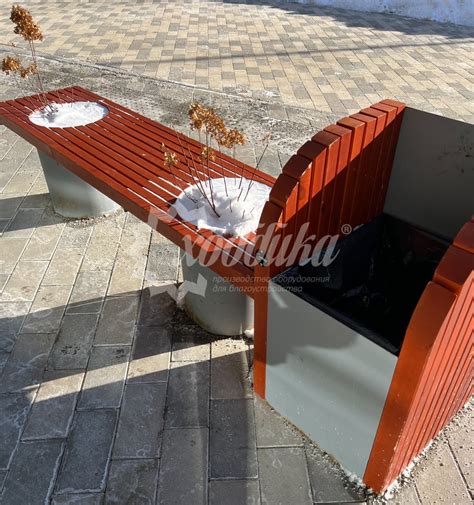 Скамейка стальная «Фортуна» с кашпо - купить в Москве по выгодной цене ...