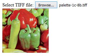 Javascript Display Existing TIFF File Using The Seikichi Tiff Library Stack Overflow