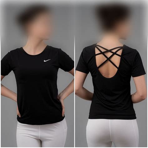 تیشرت پشت بندی نایک زنانه ورزشی 36 38