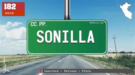 Sonilla En Piura Centros Poblados