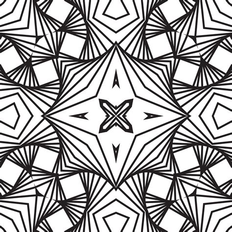 Monochrome Wavy 3d Lines Abstract Seamless Pattern Vector Twisted Curved Stripe Modern Trendy